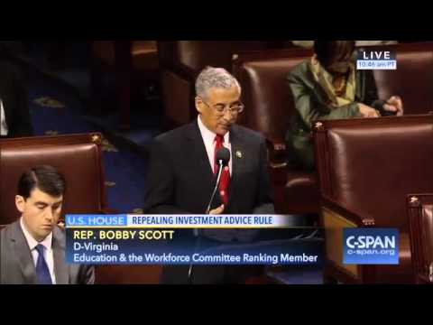 Ranking Member Scott Defends Retirees and their Benefits