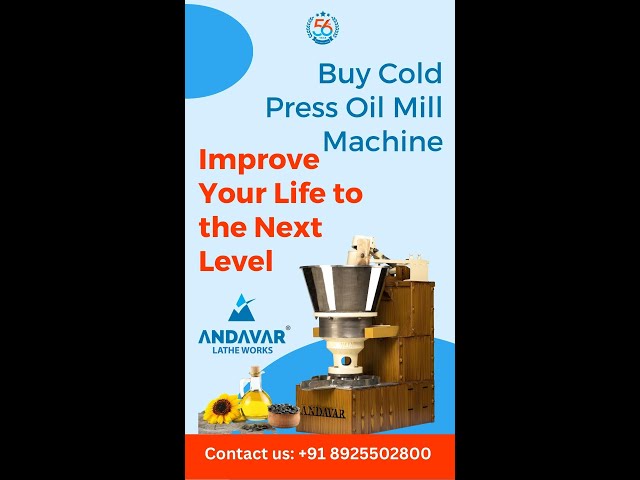 Cold Press Machine - Kachi Ghani Machine Manufacturer from Coimbatore
