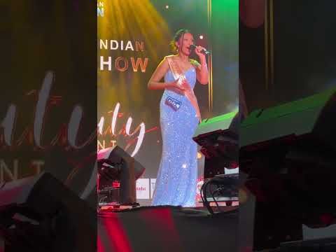 Johanna @the Miss Category Beauty Pageant. Kalabhavanlondon