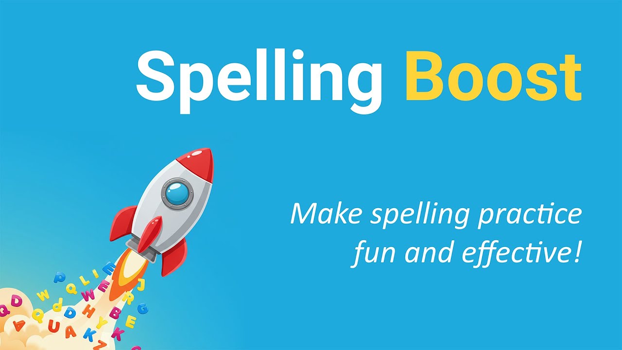 Spelling Boost: Official App Promo | Fun & Effective Spelling Practice for Kids