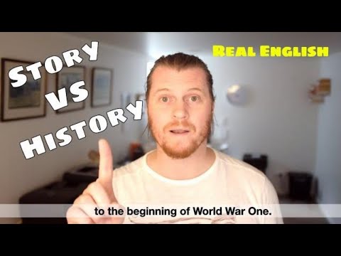 Difference Between History and Story - Learn English Online With Richie