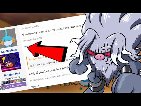 This Reddit user challenged Smogon for an OU Council Spot...