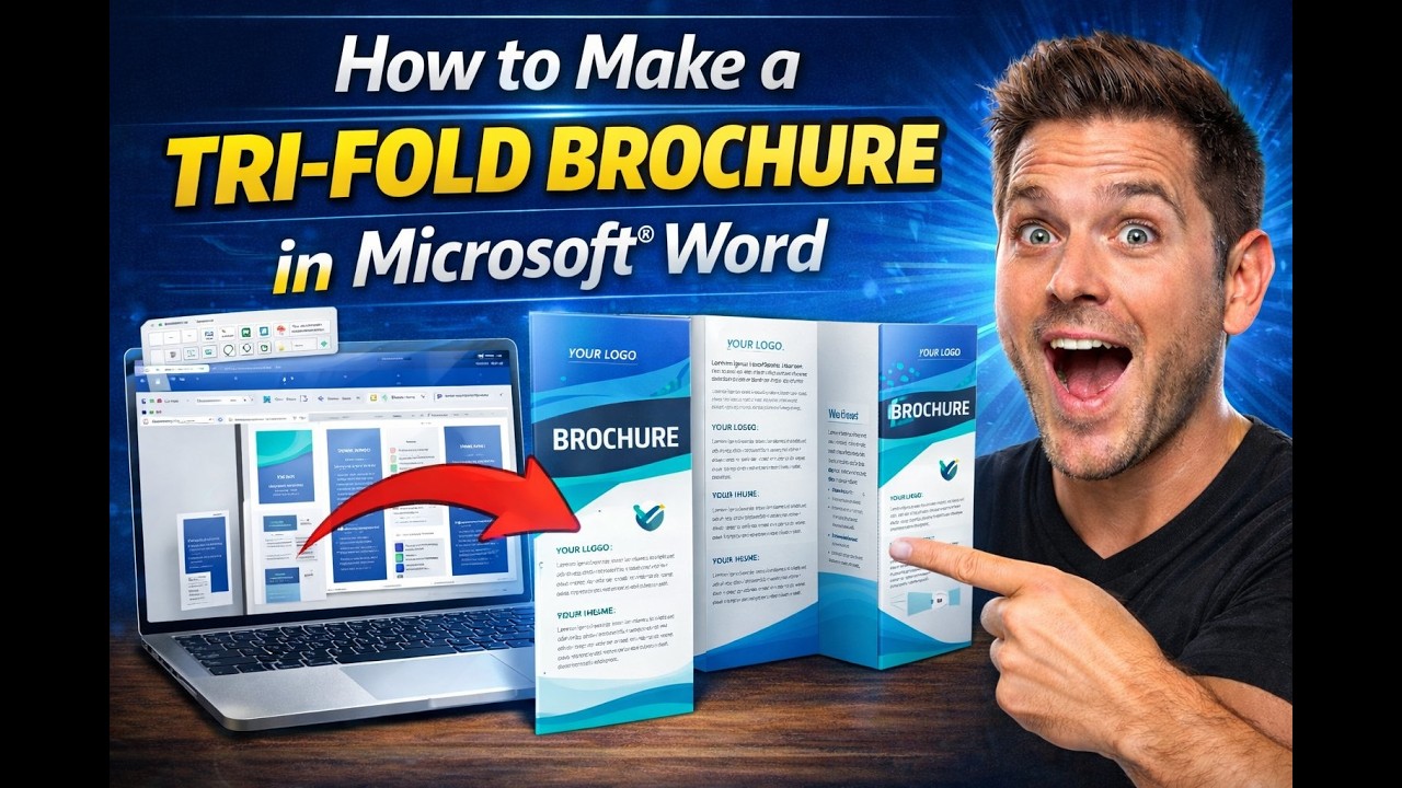 How to Make a Tri-Fold Brochure in Microsoft® Word
