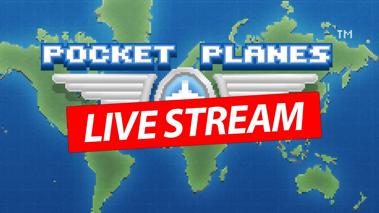 *NEW UPDATE* Pocket Planes Live Stream!