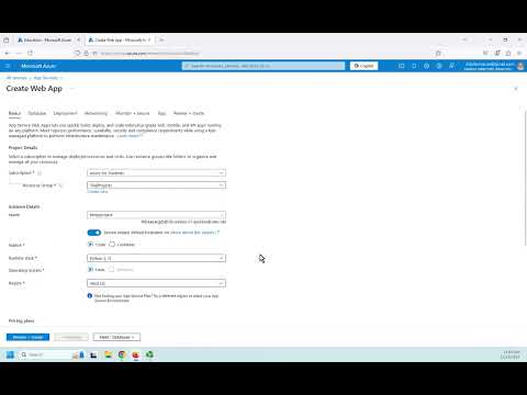 Azure app services and app service plans