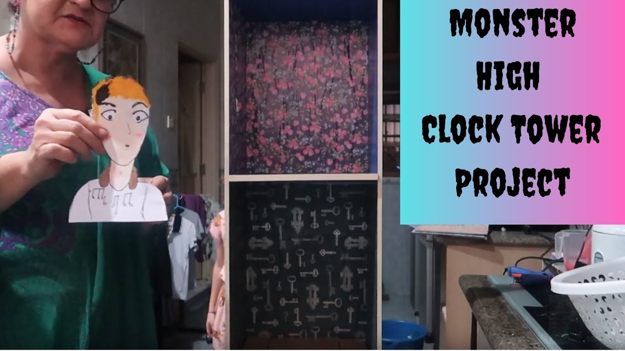 Monster High House - Clock Tower Project - Decoration