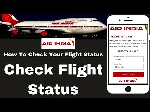 Check Your Flight Status Air India I Air India Flight Status I Track Flight Status Air India