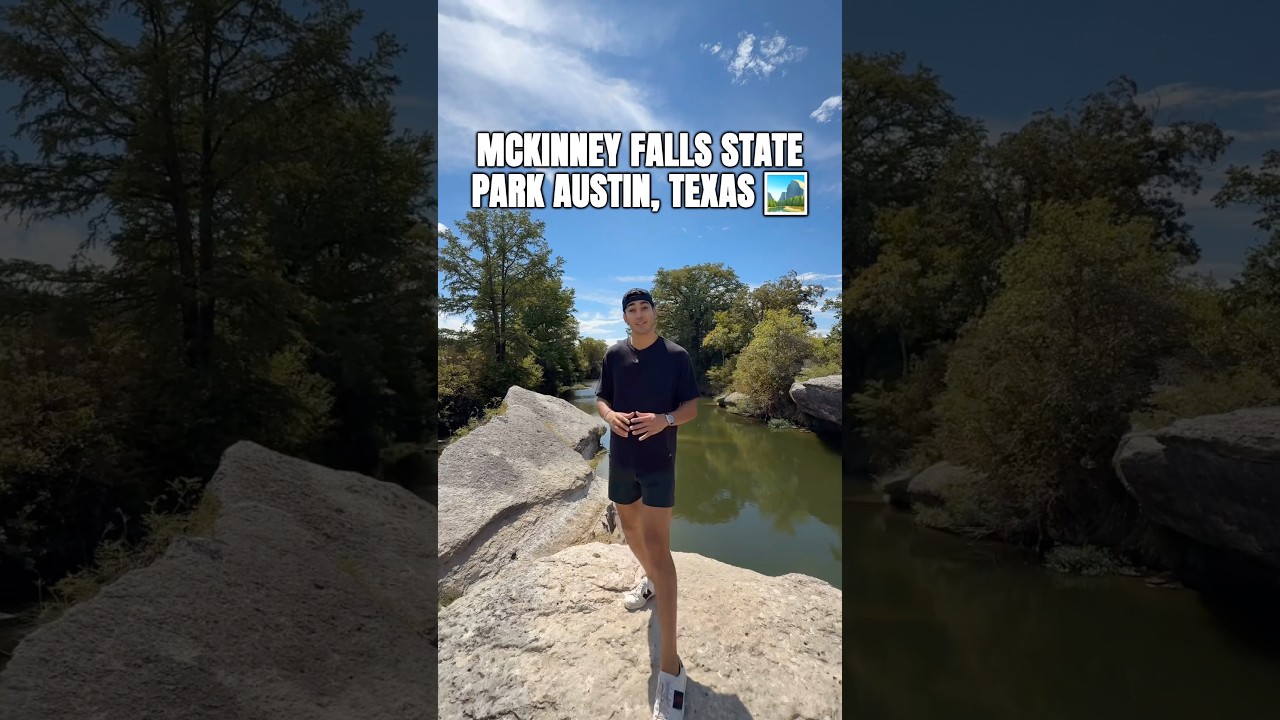 McKinney Falls State Park in Austin,Texas. 641 Acre park and 9 Miles of Trails!  #thingstodoinaustin