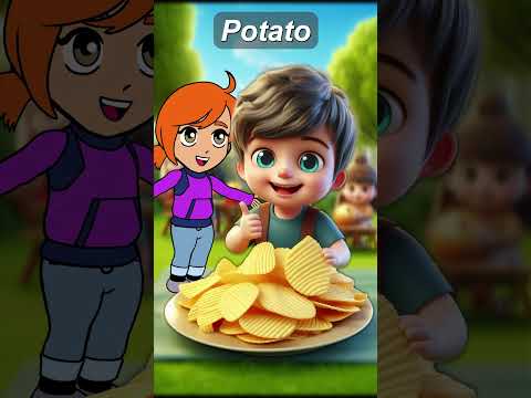 Crunchy Potato Chip Poem for Kids | Fun & Easy Rhymes for Children #rhymes