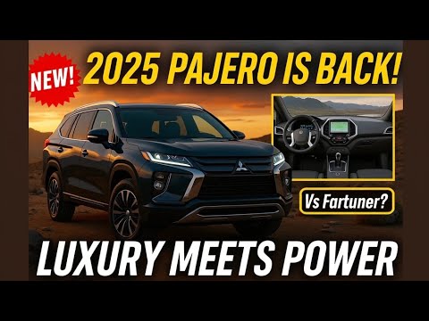 2025 Mitsubishi Pajero SUV Review | Next-Gen Off-Road Beast with Luxury Upgrades!