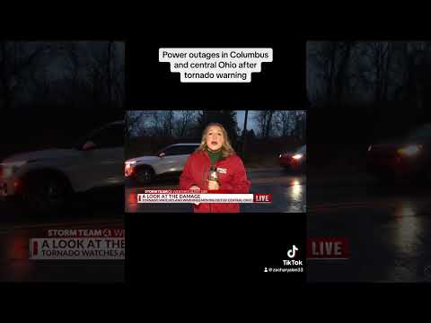 Power outages in Columbus and central Ohio after tornado warning