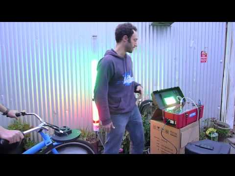 Pedal Power Utility Box from Rock The Bike