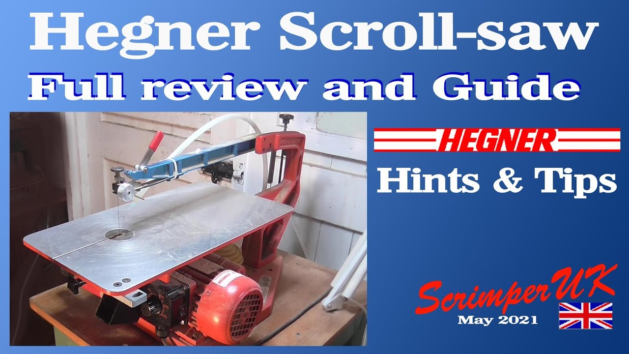 Hegner Scroll saw Full review & guide.