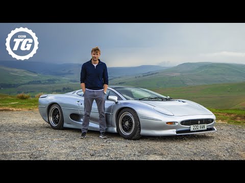 Watch Top Gear Take a Jaguar XJ220 to 200 MPH