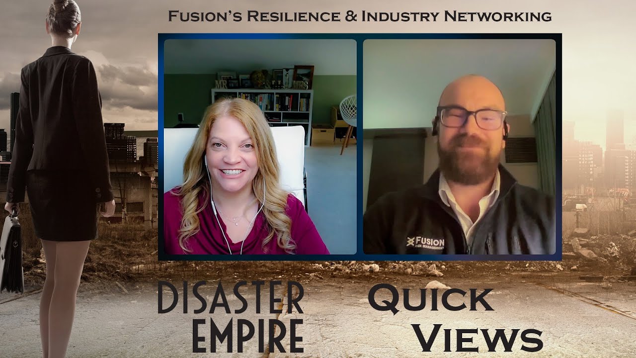 Fusion's Resilience & Industry Networking Meetings w/Jonathan Hartmann #disasterempire  #podcast