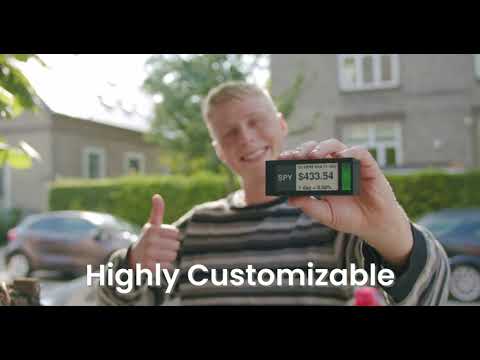 TickrMeter - A physical stock ticker on your desk