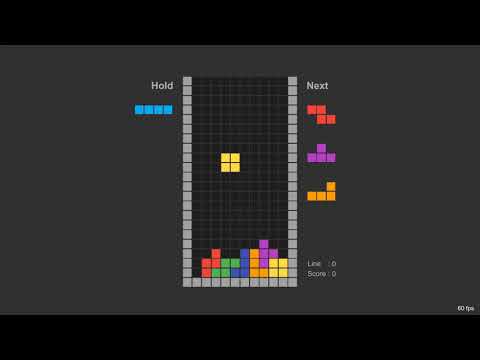 GitHub - mamorum/tetris: Tetris made with Unity 2D.
