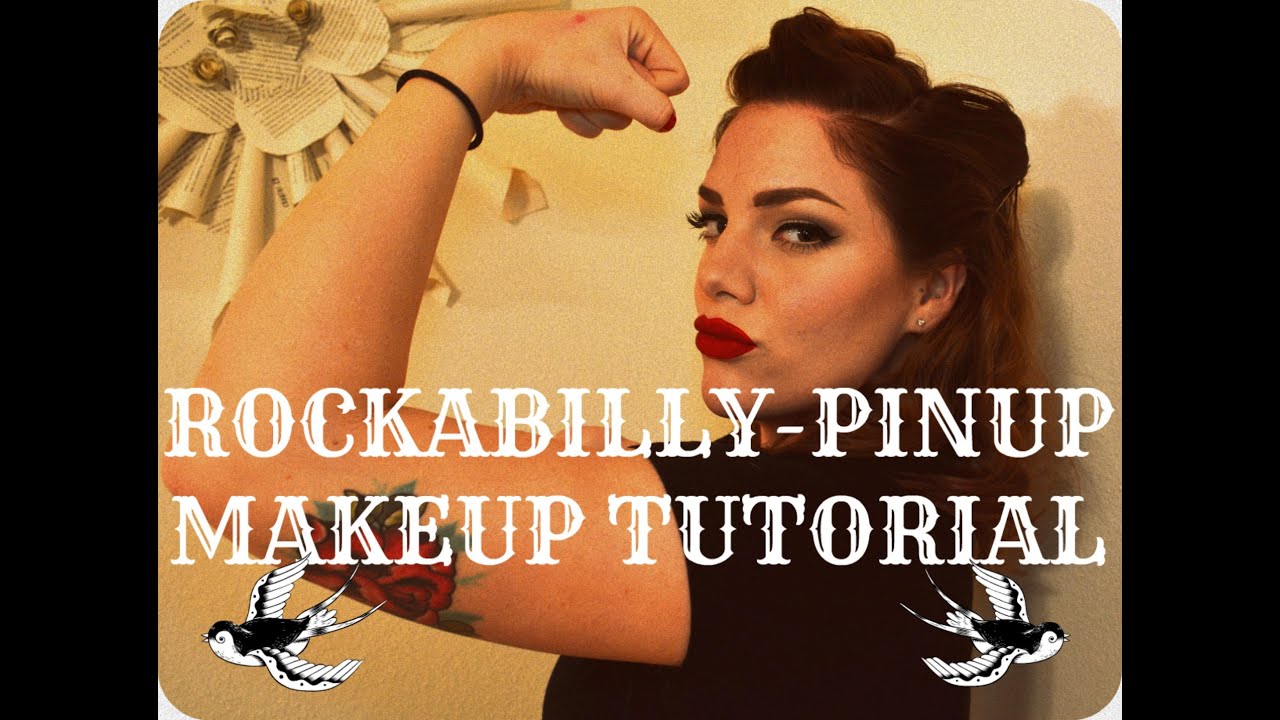 Rockabilly/Pinup Girl Makeup Tutorial!