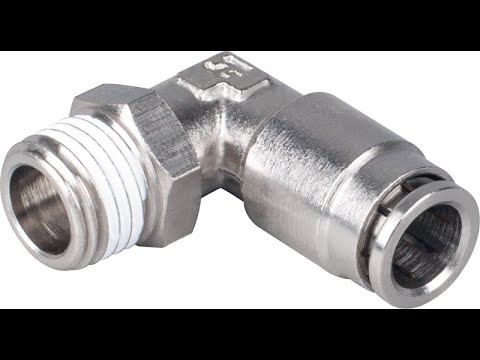 Male Elbow Swivel Brass Pneumatic Air Hose Fitting 4mm 6mm 8mm 10mm 12mm 1/8'' 1/4'' 3/8'' 1/2''