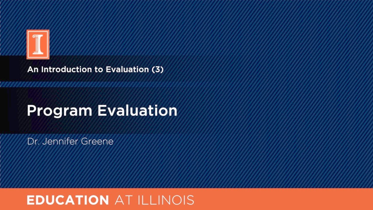 Program Evaluation