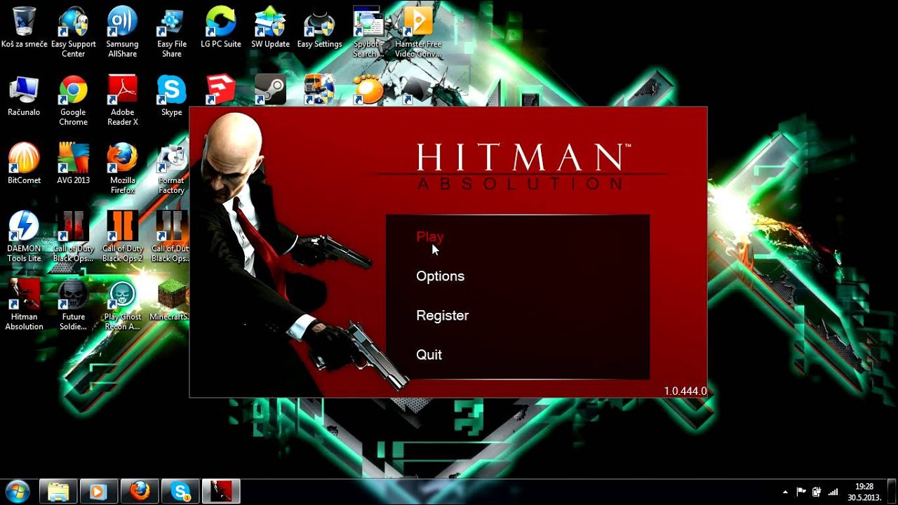 Hitman Absolution start problem (the easiest way)