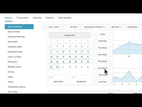 How to view and customize reports for Square Terminal