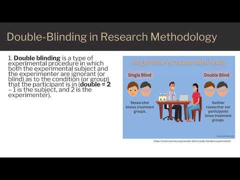 Epidemiologic Concepts: Experimental Design, Randomized Assignment. and Blinding Research Studies