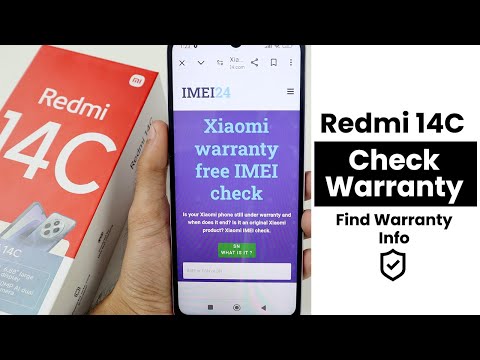 How to Check Warranty In Redmi 14C | Find Warranty Info