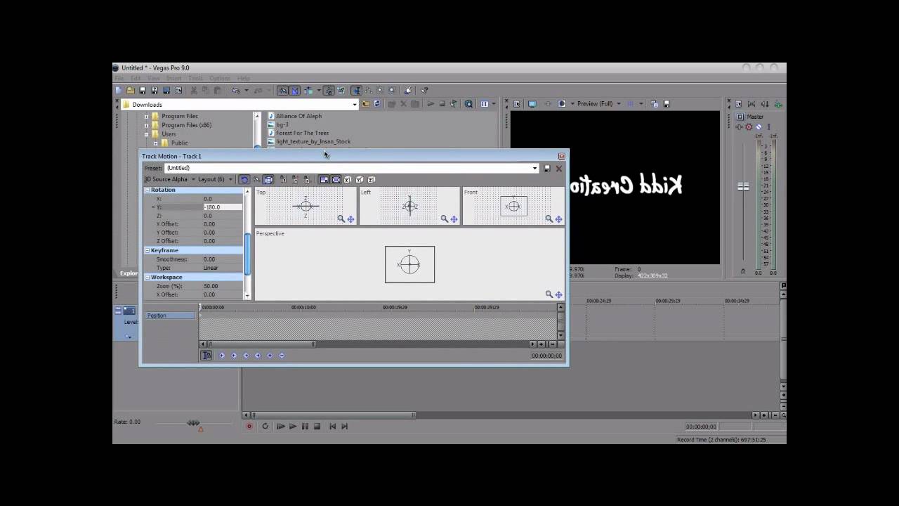 {TUTORIAL}Simple Intro with Sony Vegas Pro 9
