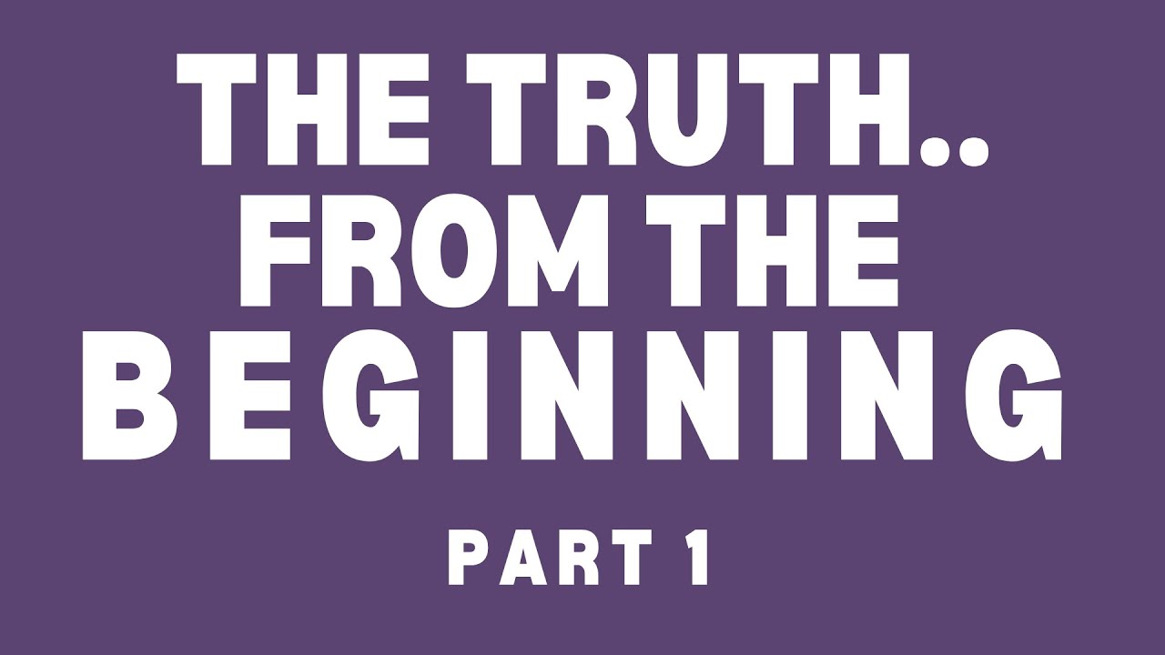 Creation VS Evolution Series, The Truth from the Beginning Part 1 with Pastor Mel Svendsen
