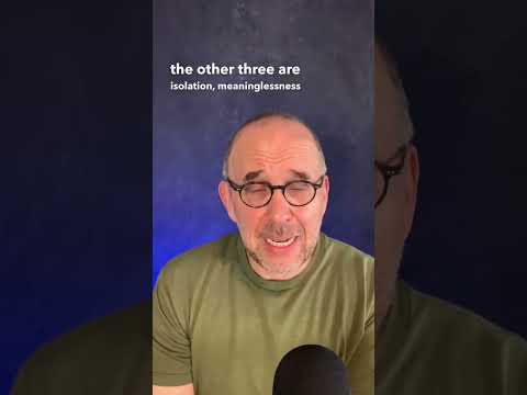 The four core existential dilemmas