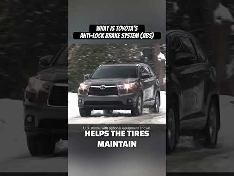 What Is Toyota Anti-Lock Brake System On Toyota Star Safety System | ABS Helps Prevent Wheel Lockup