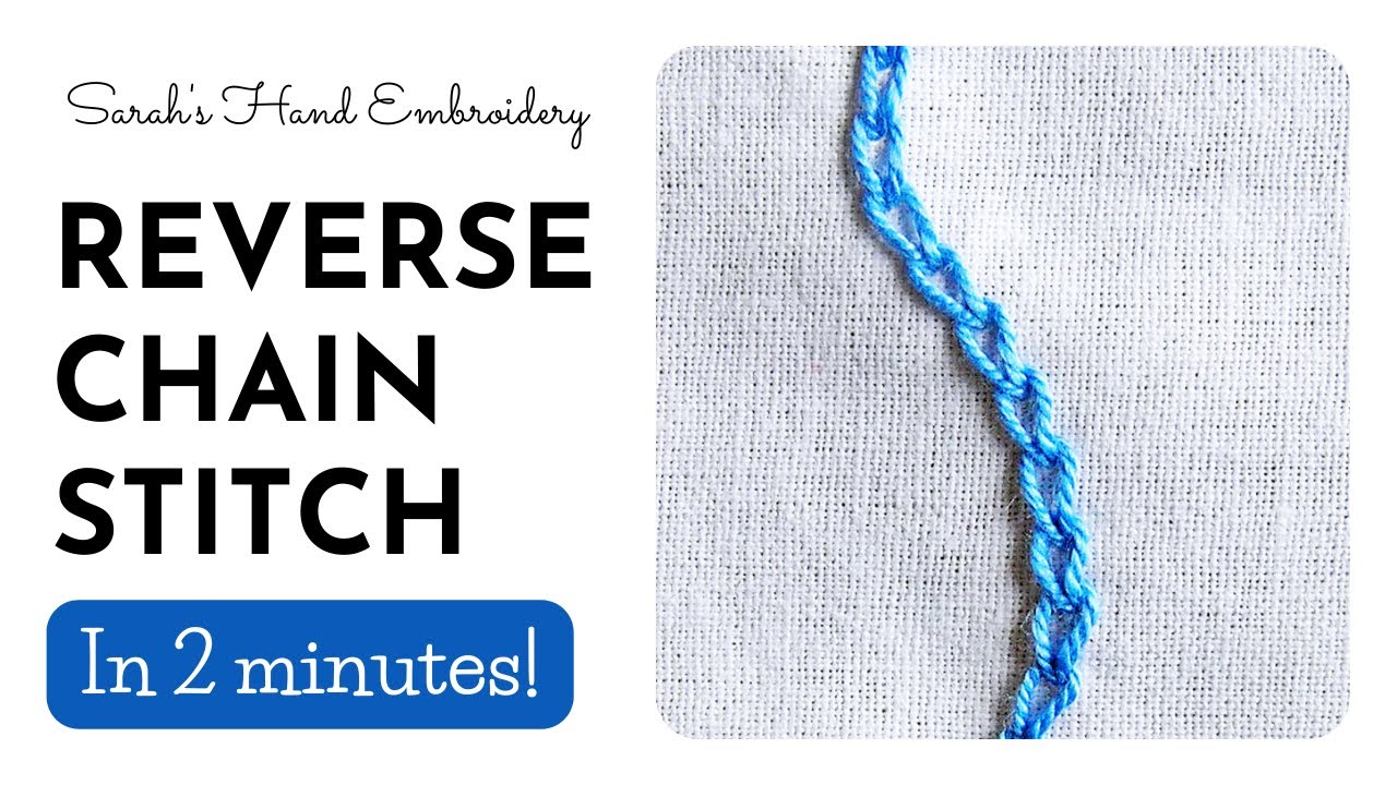 Video Library of Hand Embroidery Stitches - Sarah's Hand Embroidery