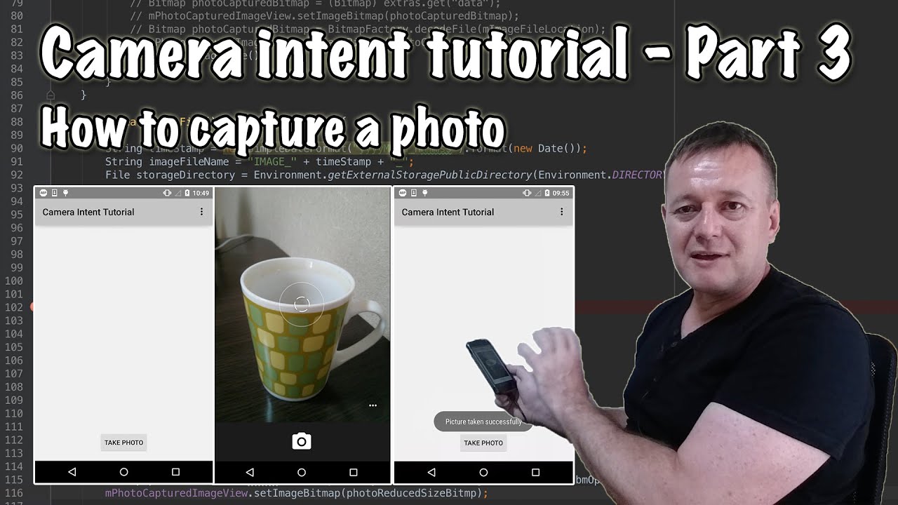 How to create an android camera app using intents - Part 3