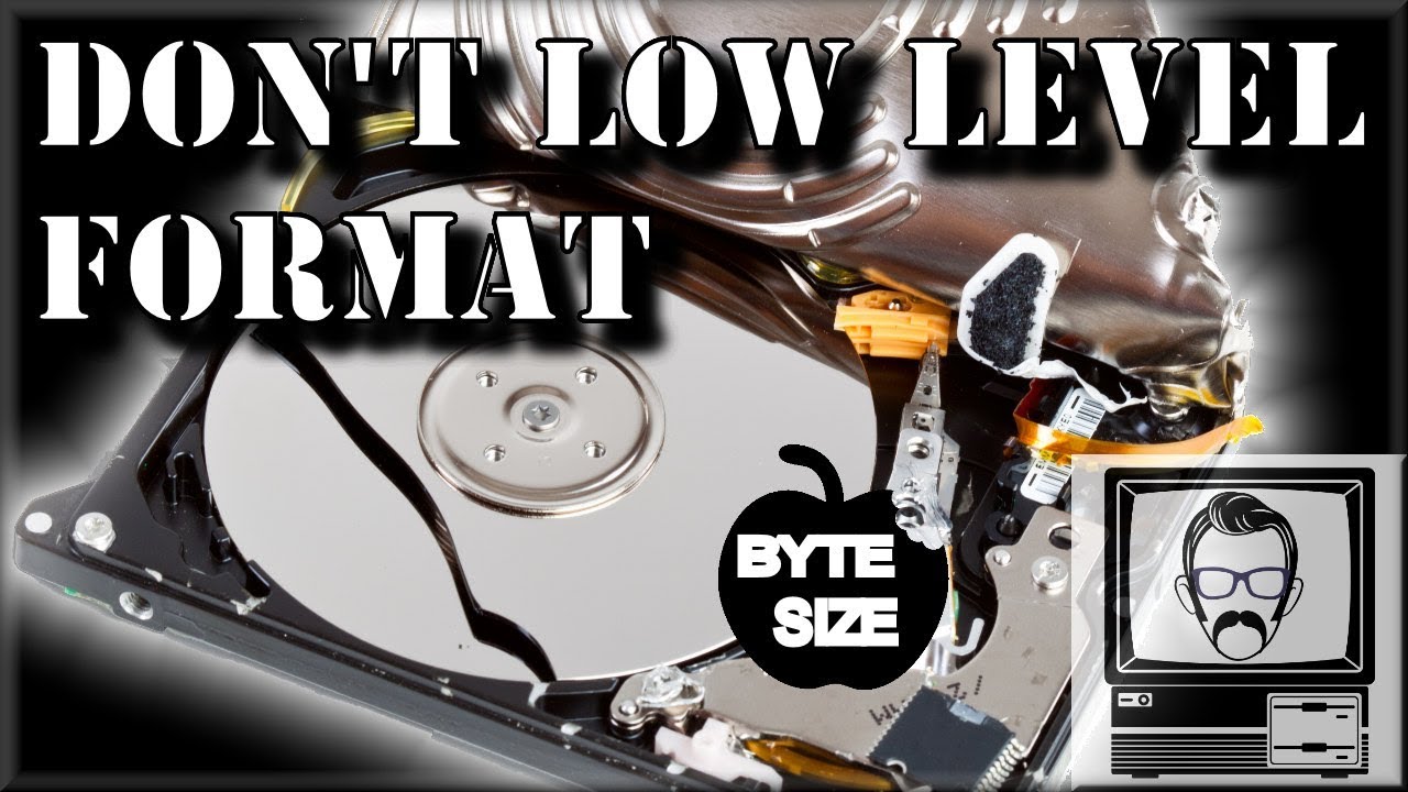 Why you Shouldn't Low Level Format Your Hard Drive | Nostalgia Nerd