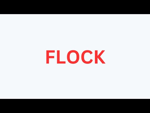 Meaning of Flock | Flock Pronunciation | English Pronunciation Practice