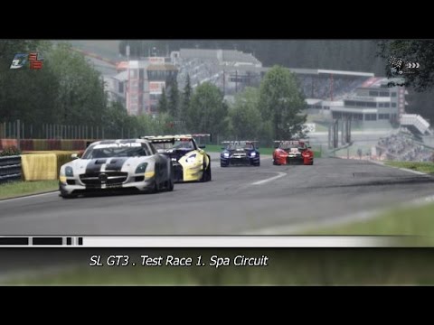 Steam Community :: Video :: SL GT3. Test Race 1 @Spa Circuit