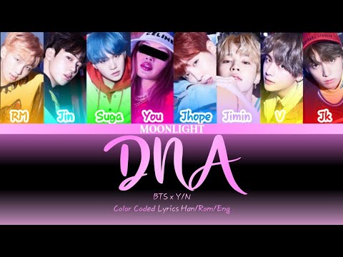 Y/N x BTS 'DNA' Color Coded Lyrics Han/Rom/Eng