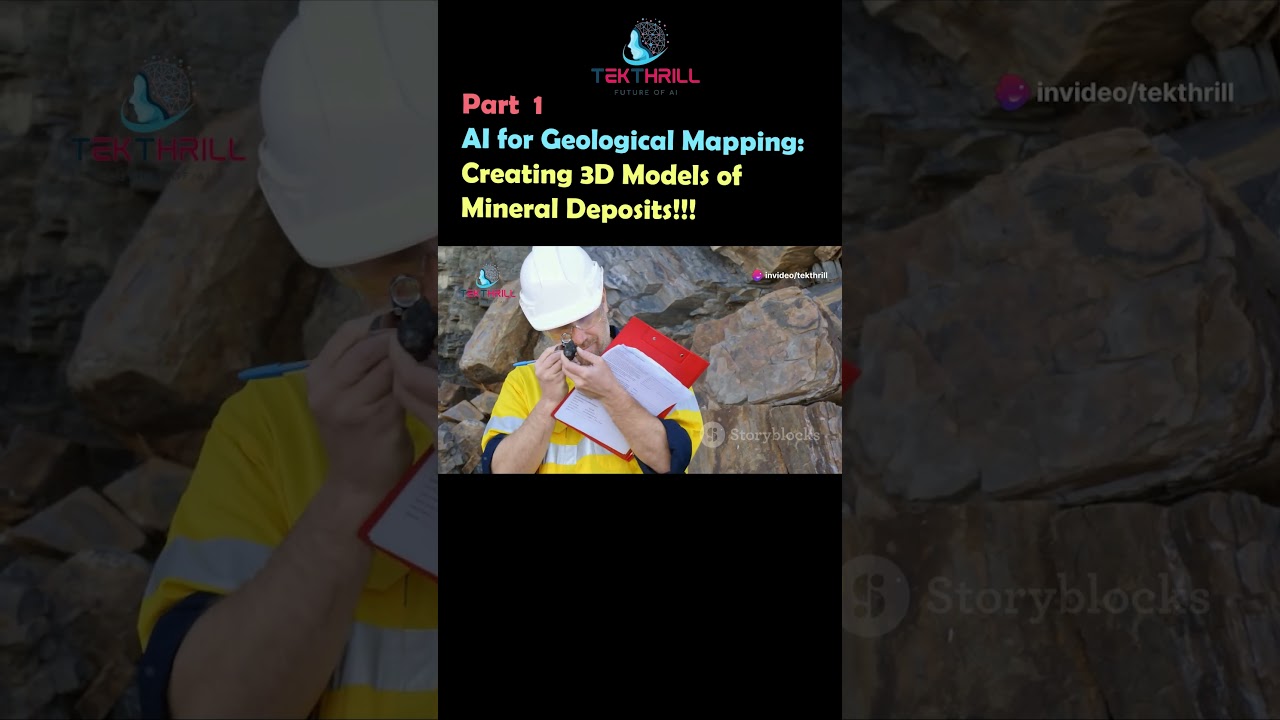 AI for Geological Mapping: Creating 3D Models of Mineral Deposits! Part 1 #ai #viral #trending