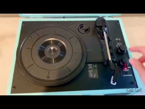 Victrola Vintage 3 Speed Bluetooth Portable Suitcase Record Player with Built in Speakers Review