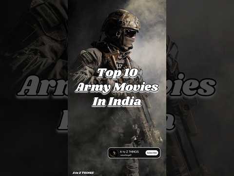 Top 10 Army Movies in India #shorts #army #movies
