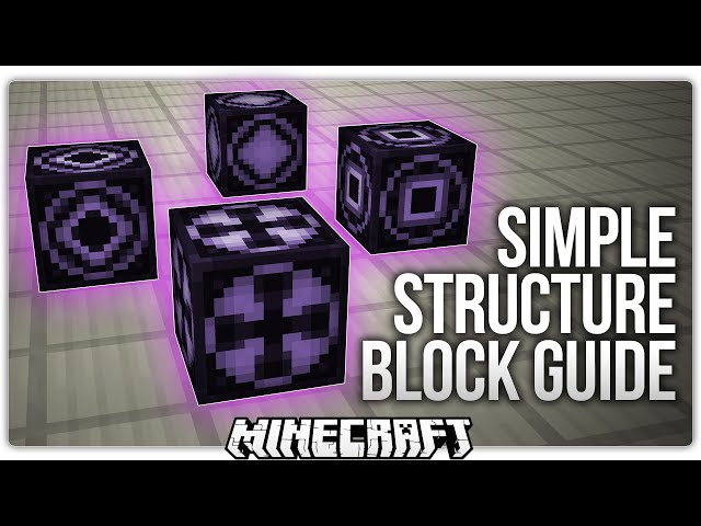 How to make a Structure Block in Minecraft: Step by Step Guide
