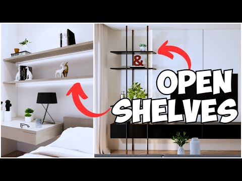 FLOATING SHELVES: The Best Space-Saving TRICK for SMALL ROOMS