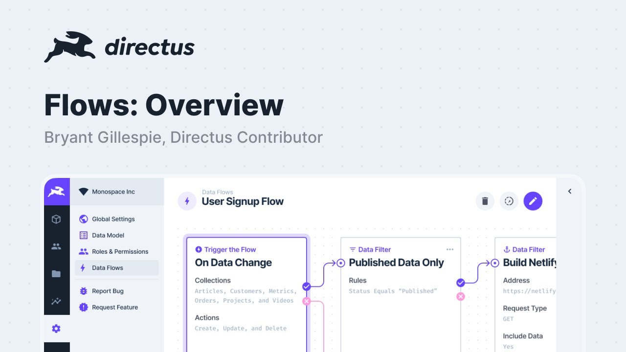 Learn How Easy it is to Automate Data Processing Tasks in our Directus Flows Overview