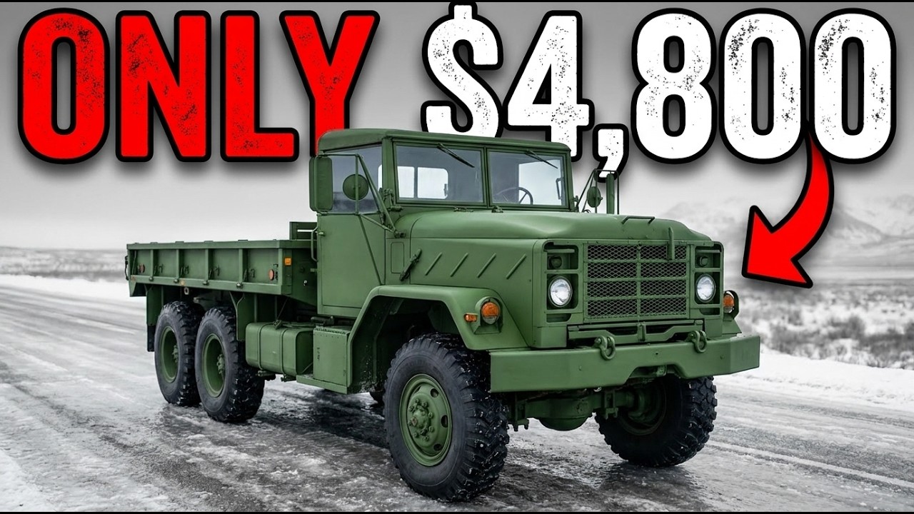Forget The M35 — The $4,800 Army Monster Vanishing From Auctions (M809)