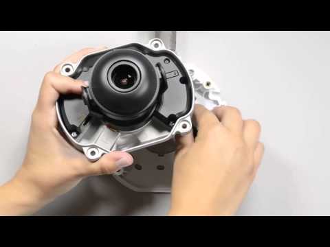Mounting tip: Mounting a P32-V series fixed dome network camera