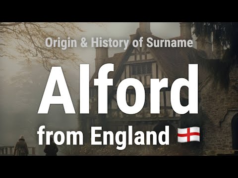 Alford from England 🏴 - Meaning, Origin, History & Migration Routes of Surname