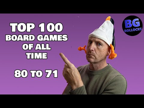 Top 100 Board Games Of All Time - 80 to 71 (2023)