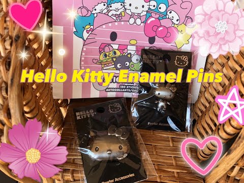 Hello Kitty Enamel Pins (Amazon.com) Mini Sanrio Haul