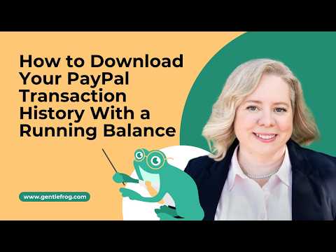 How to Download Your PayPal Transaction History With a Running Balance